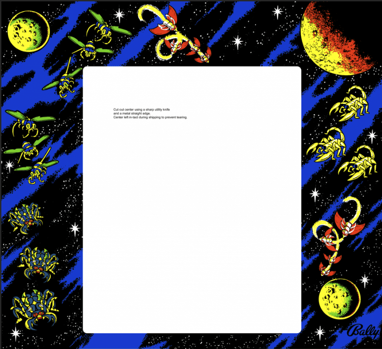 Galaga Bezel - GameOnGrafix