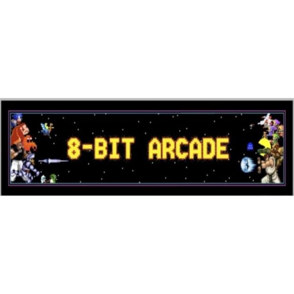8 Bit Arcade Marquee - GameOnGrafix