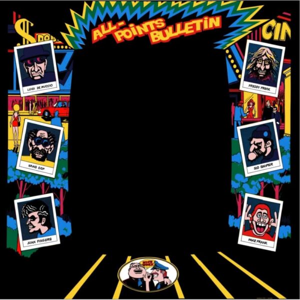 APB All Points Bulletin Bezel - GameOnGrafix