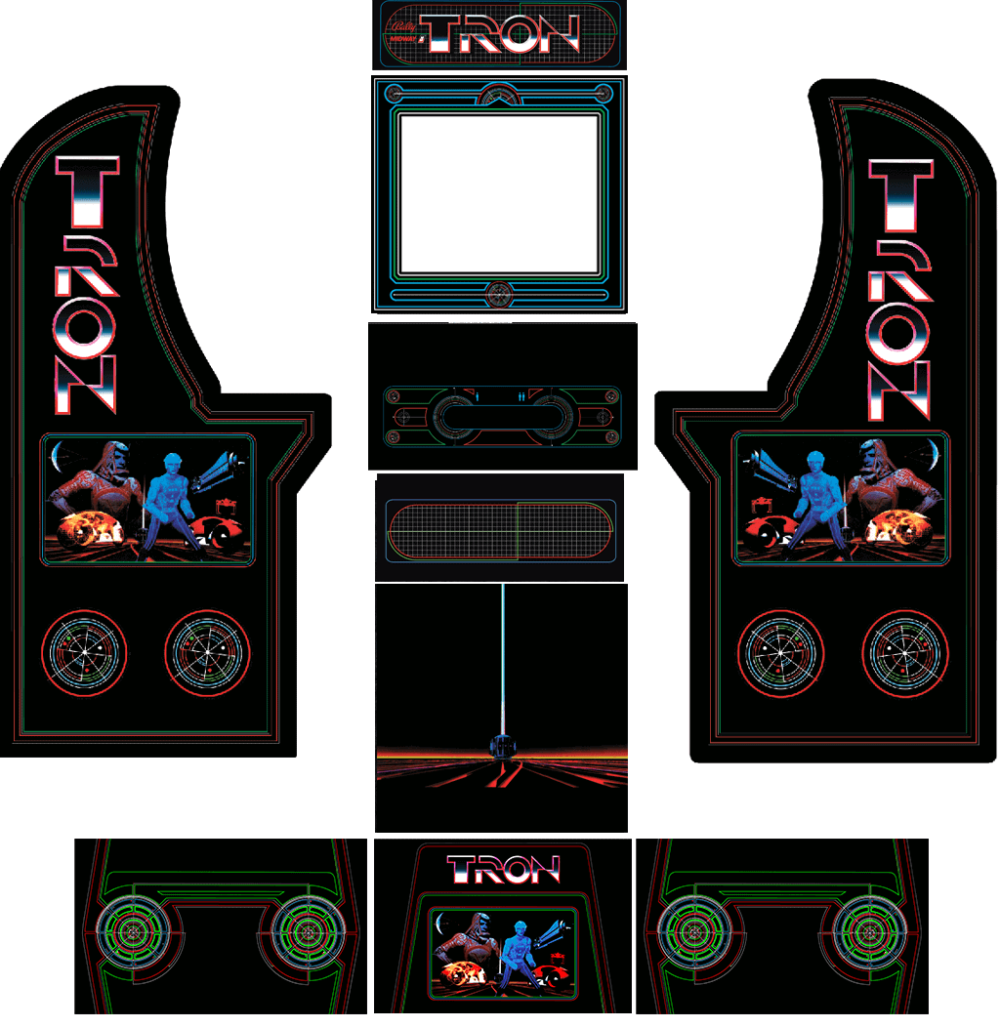 Arcade1up Tron Kit - GameOnGrafix