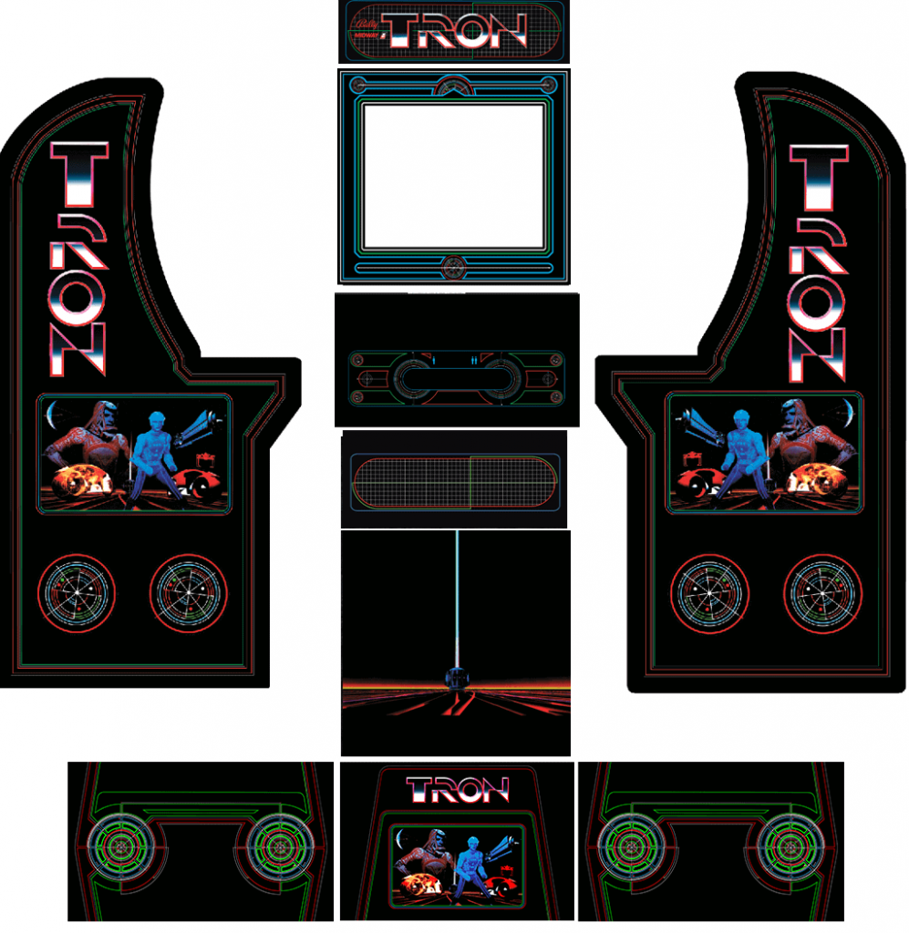 Arcade1up Tron Kit - GameOnGrafix