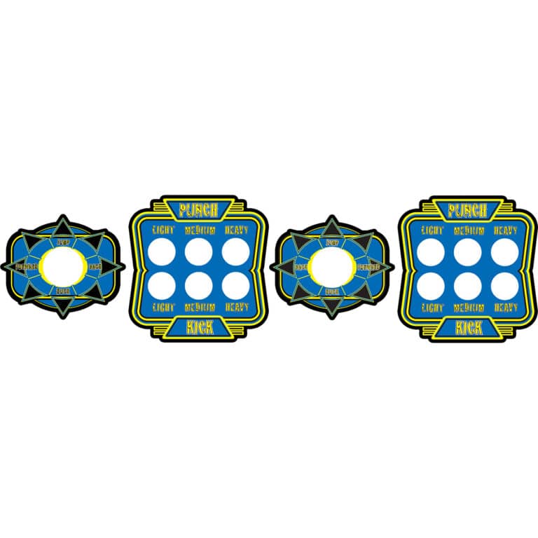 Capcom Button And Joystick Graphics - GameOnGrafix