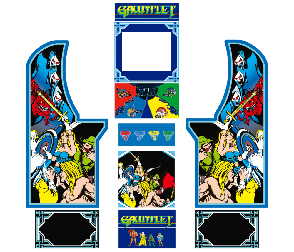 Arcade1up Gauntlet Kit - GameOnGrafix