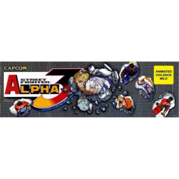 Street Fighter 2 Champion Edition Marquee Dynamo Big Blue Edition ...