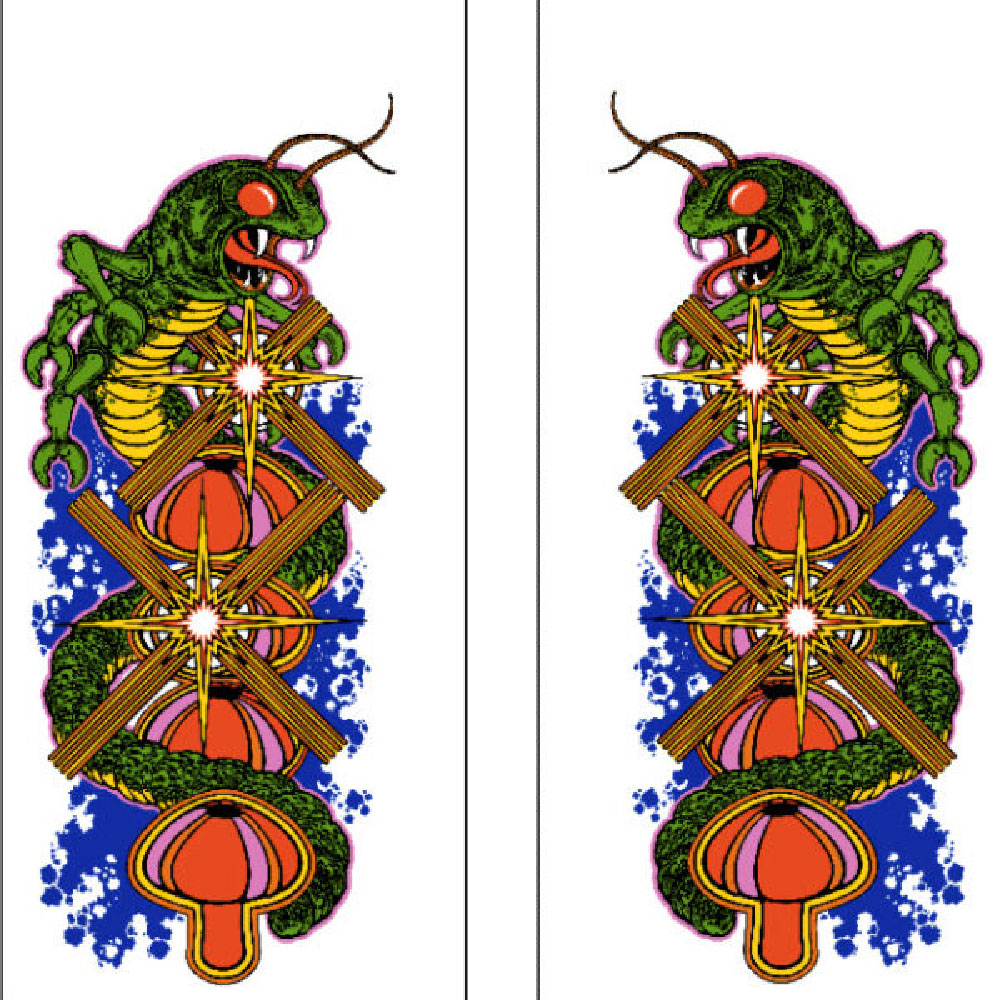 Centipede Side Art Full Side - GameOnGrafix