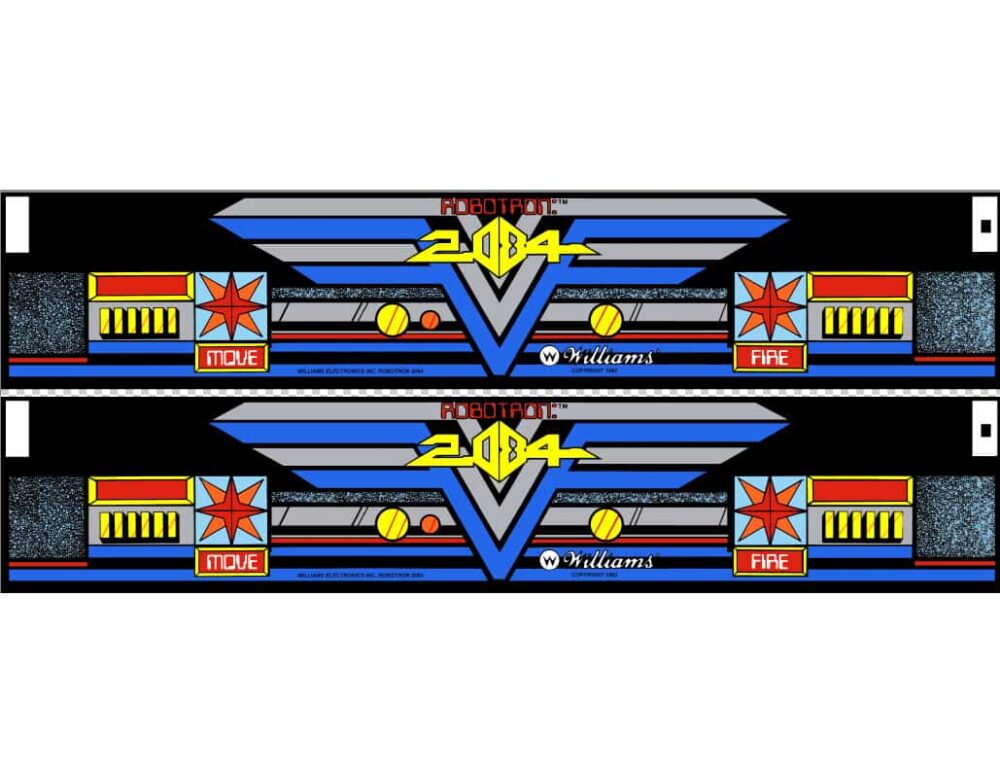 Robotron Cocktail Control Panel - GameOnGrafix