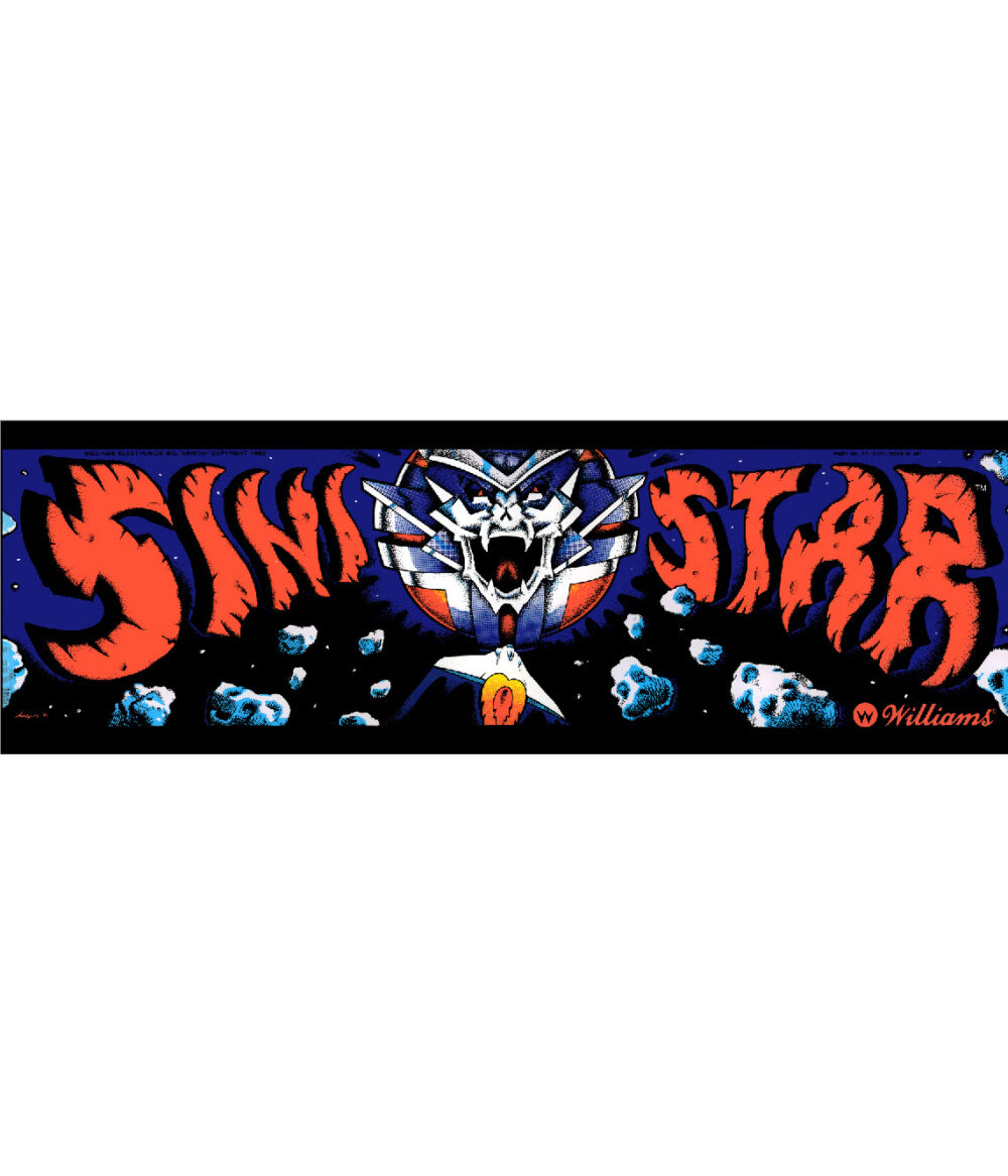 Sinistar Marquee - GameOnGrafix