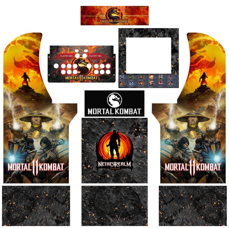 Mortal Kombat 11 Arcade1Up Arcade Kit - GameOnGrafix