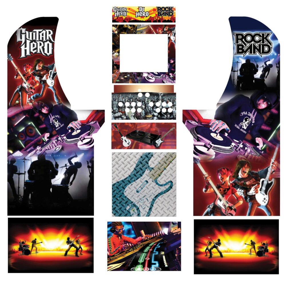 Arcade1up Guitar Hero Kit - GameOnGrafix