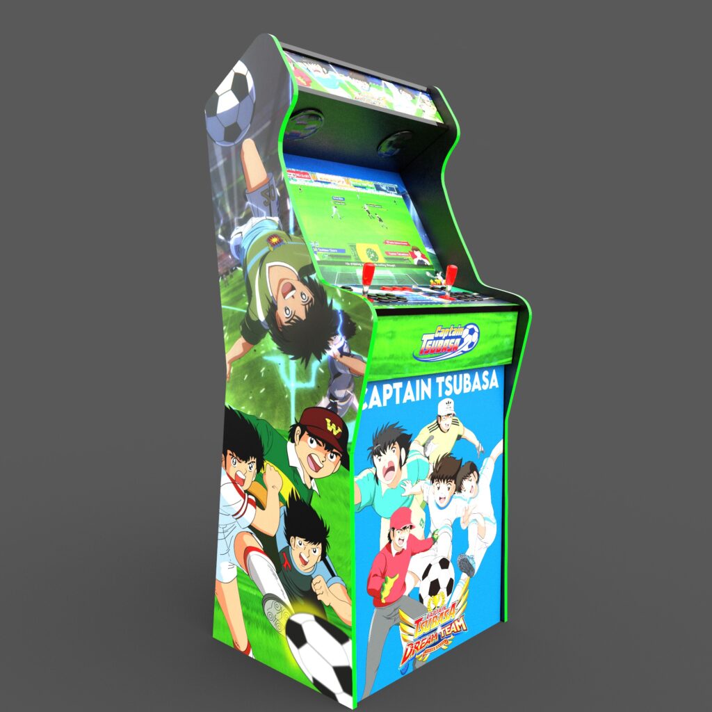 Captain Tsubasa 3/4 Micro Center Arcade Graphics - GameOnGrafix