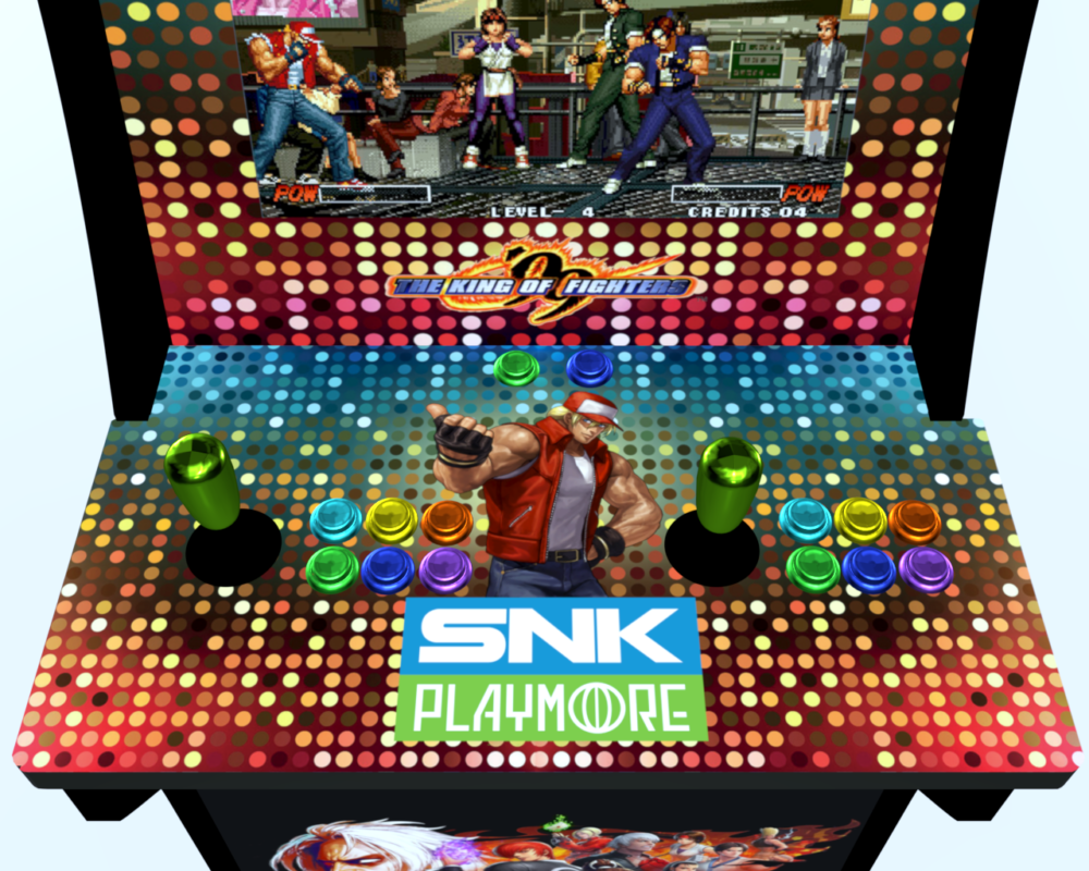 King Of Fighter Arcade1Up Arcade Graphic Sticker Set/Kit - GameOnGrafix