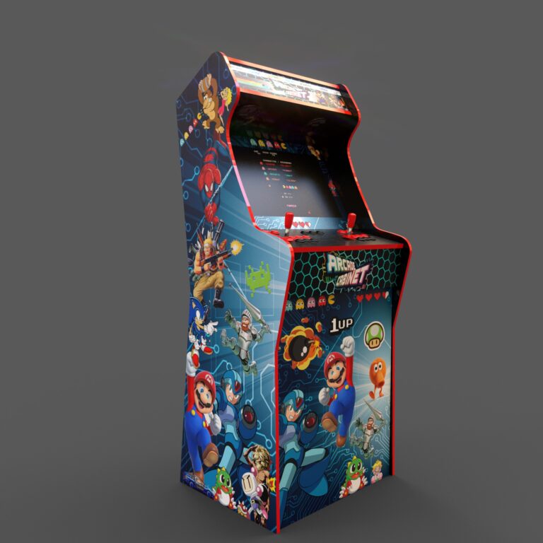 Multicade V6 - 3/4 Micro Center Arcade Graphics - GameOnGrafix