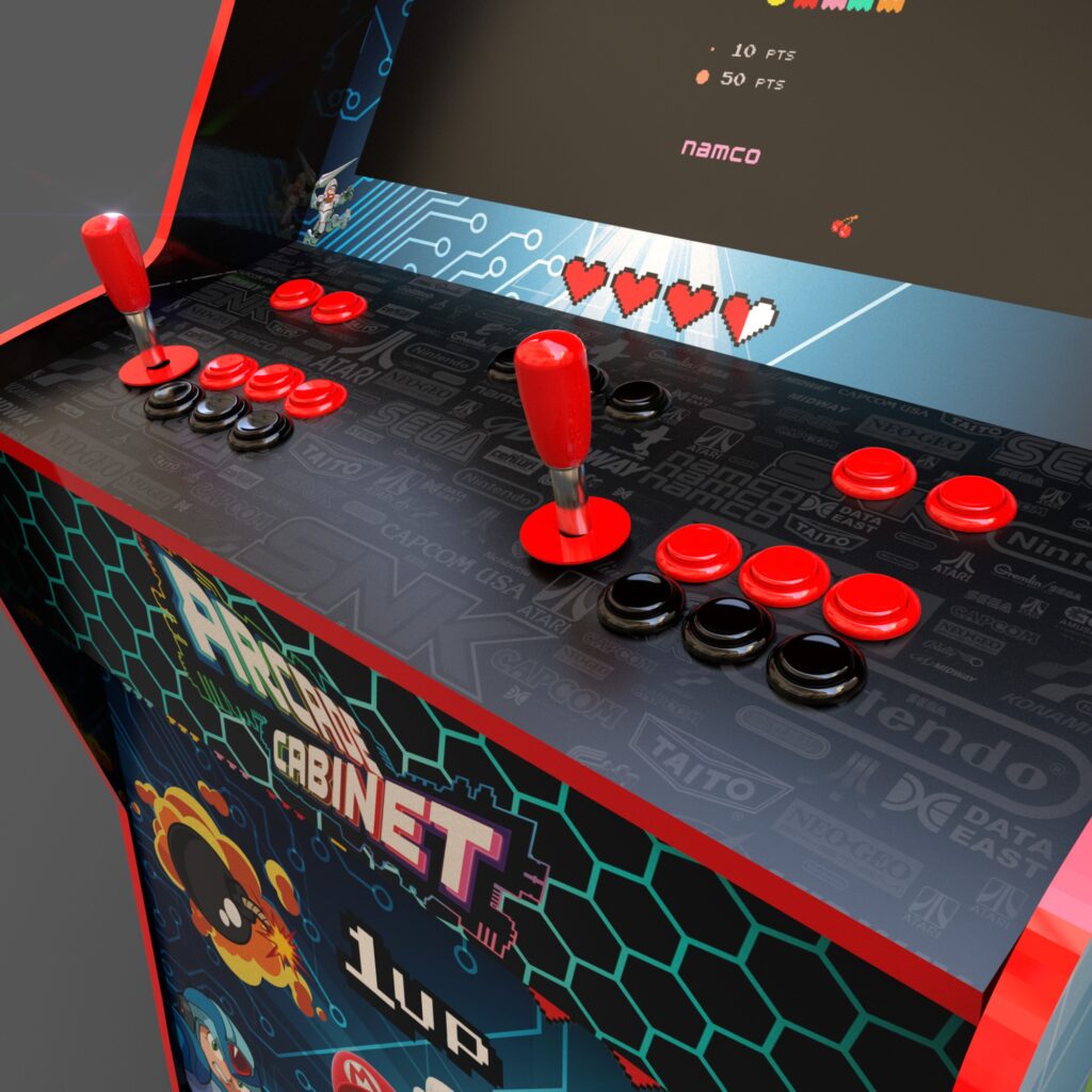 Multigame 2 3/4 Micro Center Arcade Graphics - GameOnGrafix