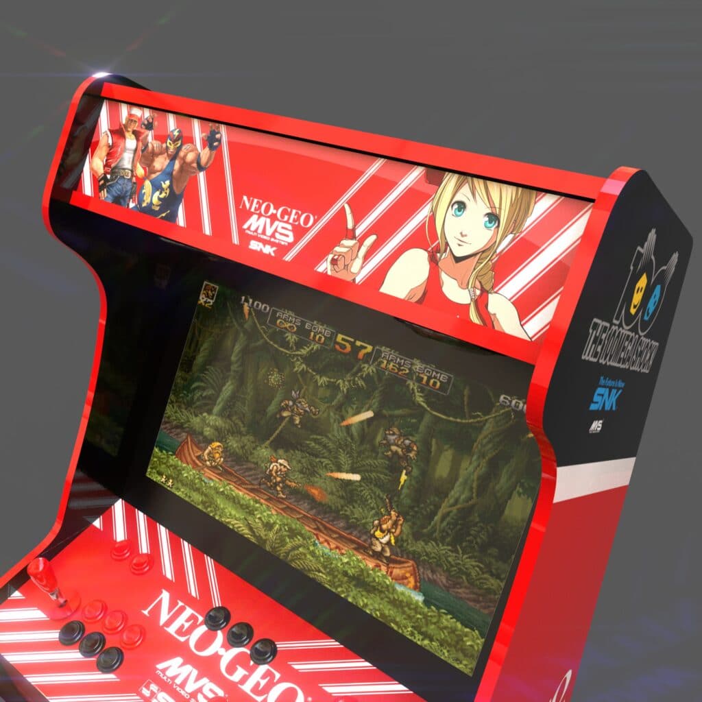 Neogeo 3/4 Micro Center Arcade Graphics - GameOnGrafix