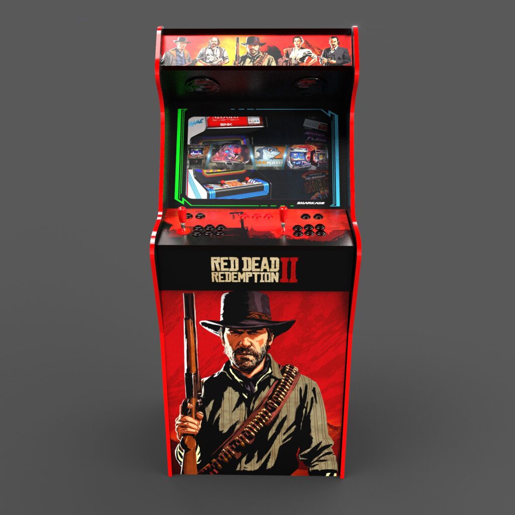 Red Dead Redemption 3/4 Micro Center Arcade Graphics - GameOnGrafix