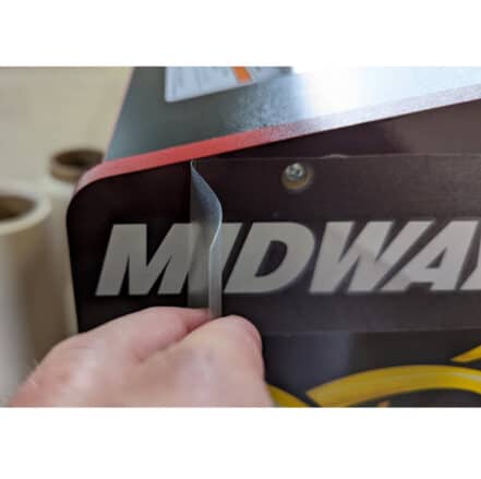 Midway Logo For Arcade1up Mortal Kombat 30th Anniversary Free Shipping!