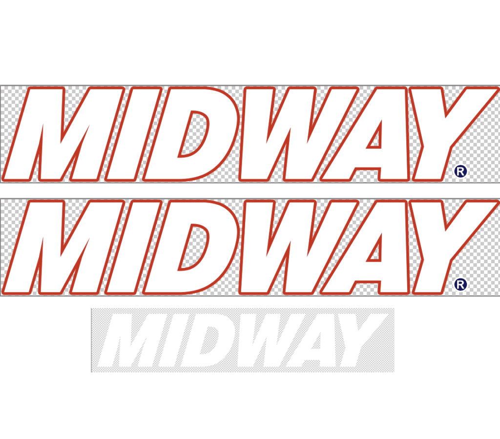Midway Logos For Arcade1up Terminator 2
