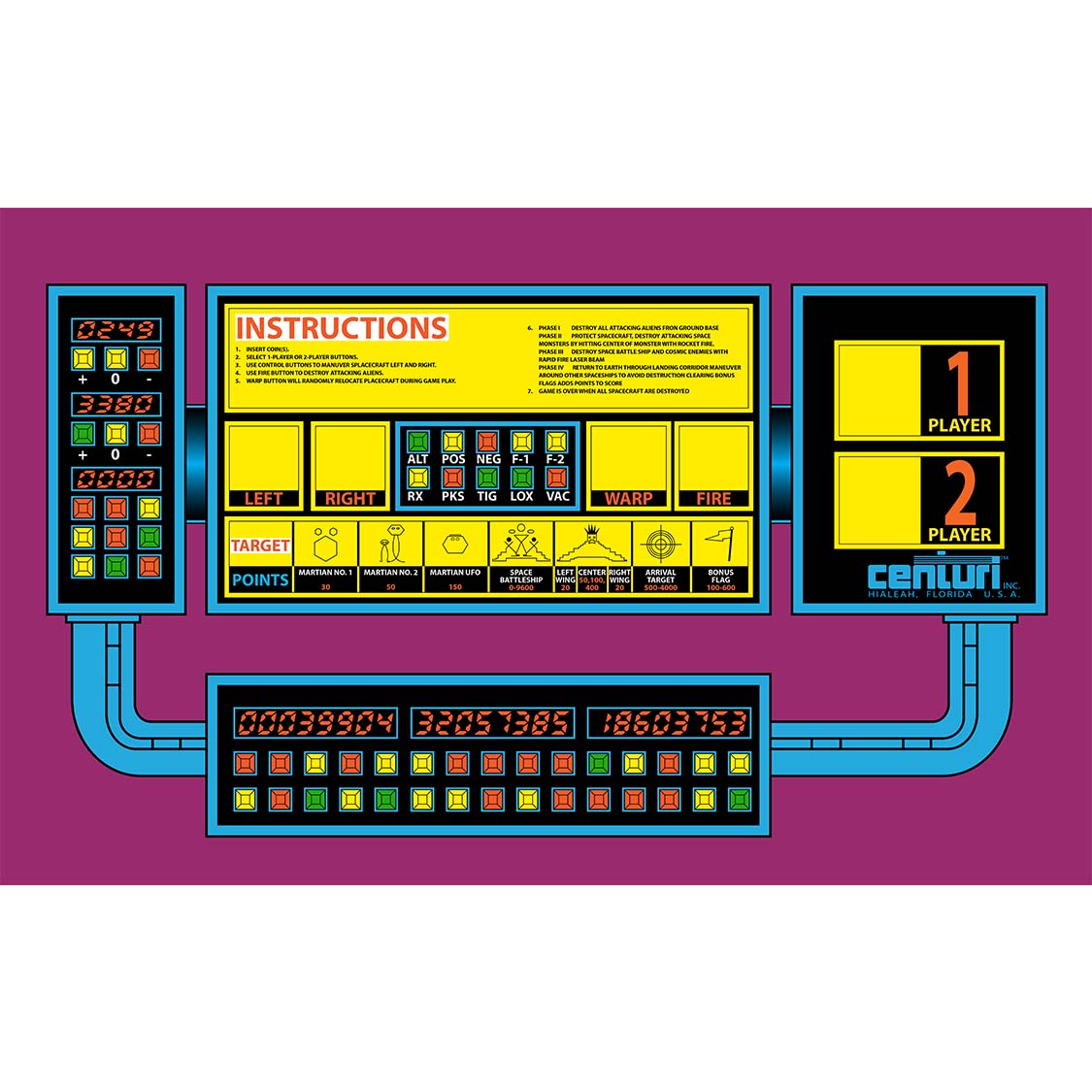 Pleiades Control Panel CPO - GameOnGrafix