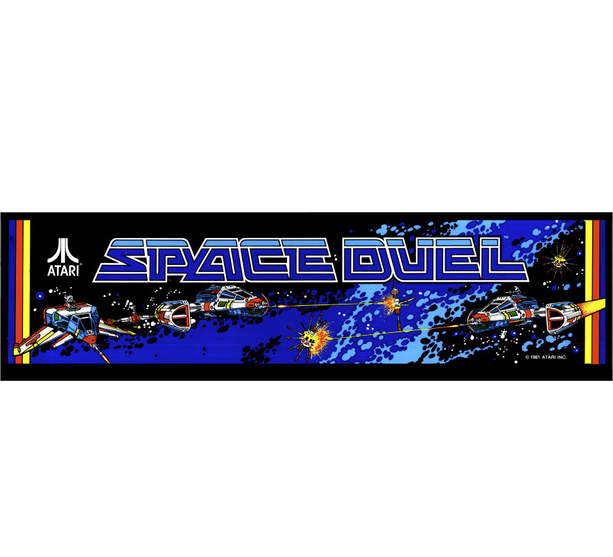 Space Duel Marquee