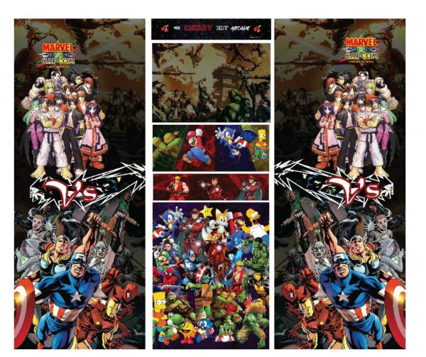 Marvel Vs Capcom 3/4 Micro Center Arcade Graphics - GameOnGrafix