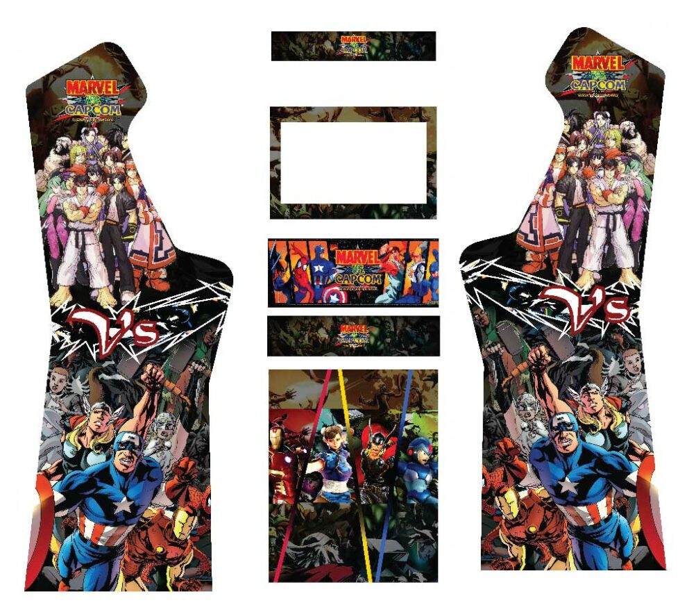Marvel Vs Capcom 3/4 Micro Center Arcade Graphics - GameOnGrafix