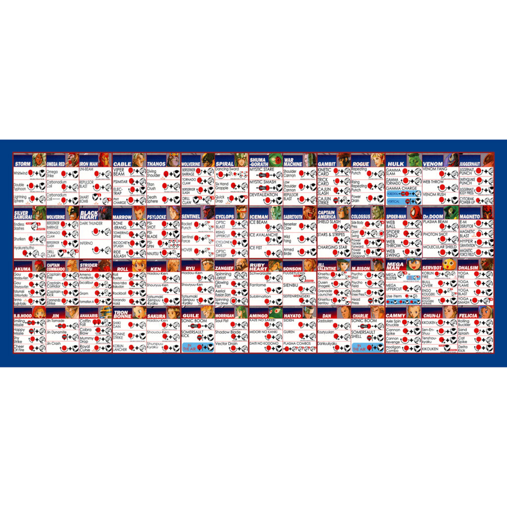 Marvel Vs Capcom 2 Move List