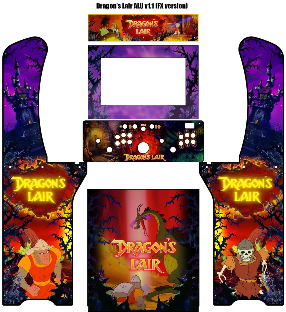 Dragon's Lair Legends Ultimate Graphics -Mastermind Digital - GameOnGrafix