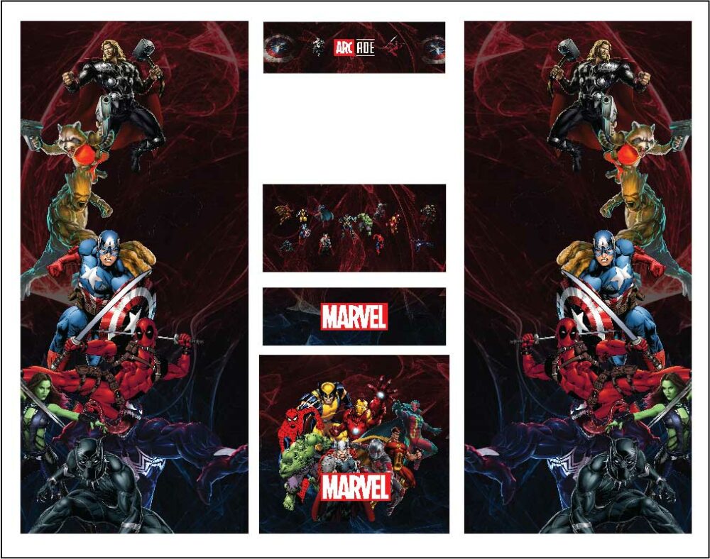 Marvel V1 Microcenter 32 Kit - GameOnGrafix