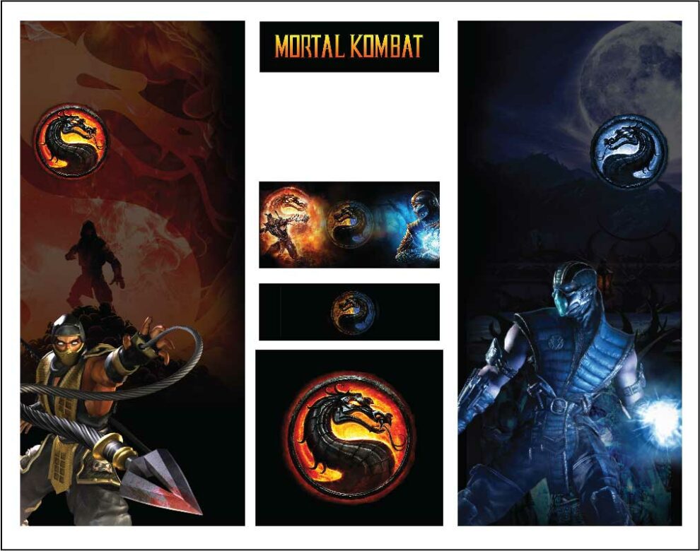 Mortal Kombat V1 Microcenter 32 Kit - GameOnGrafix