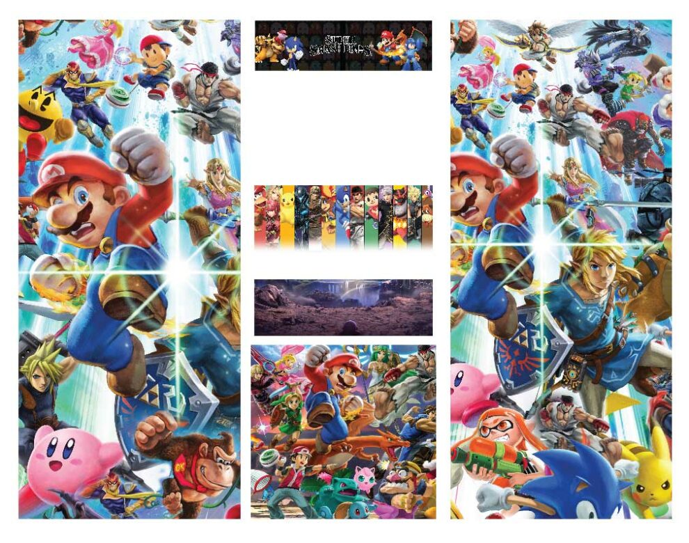 Super Mario Microcenter 32 Kit - GameOnGrafix