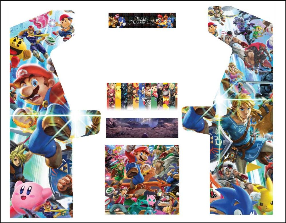 Super Mario Microcenter 32 Kit - GameOnGrafix