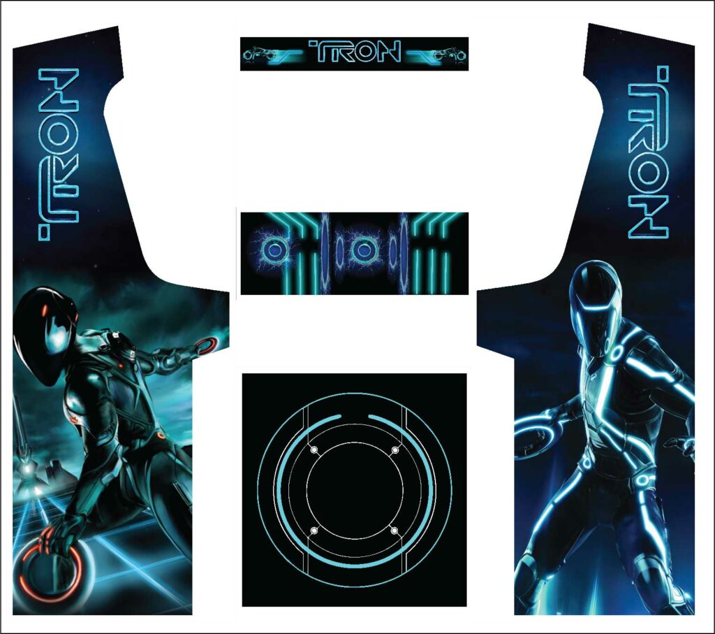 Tron V3 Geek Pub Kit - GameOnGrafix