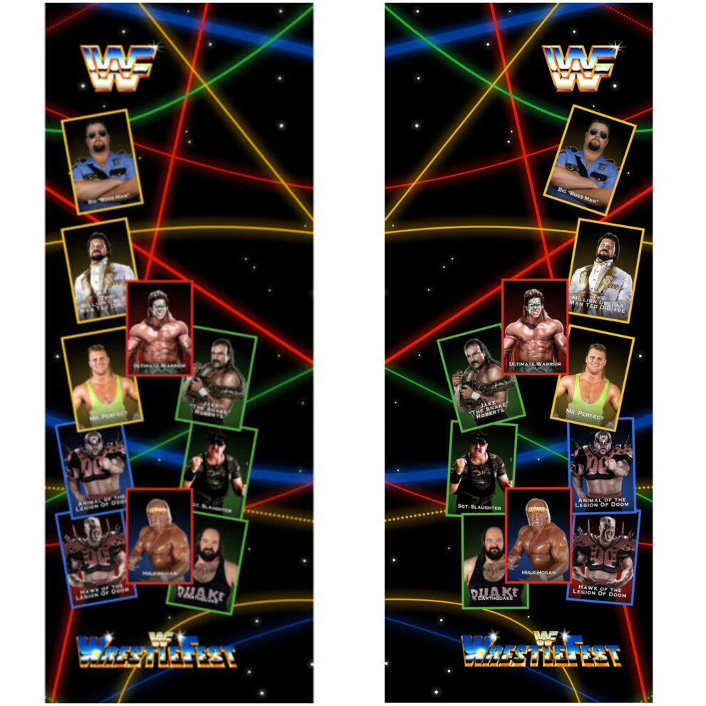 WWF Wrestlefest Side Art Starts At $32.99 - GameOnGrafix