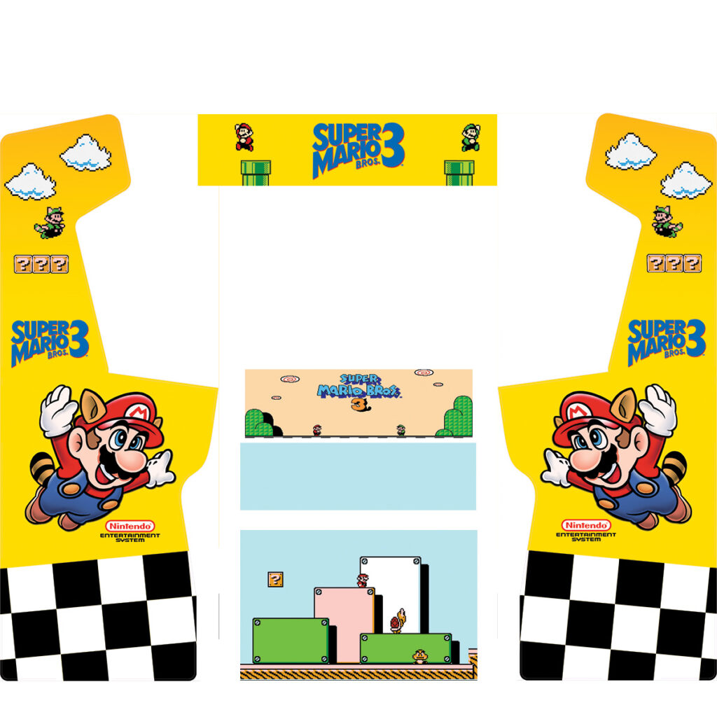 Super Mario 3 RecRoom Masters 32" Graphics - GameOnGrafix