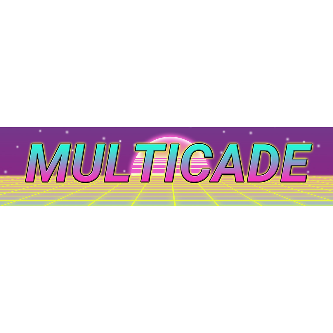 Vaporwave Marquee - GameOnGrafix