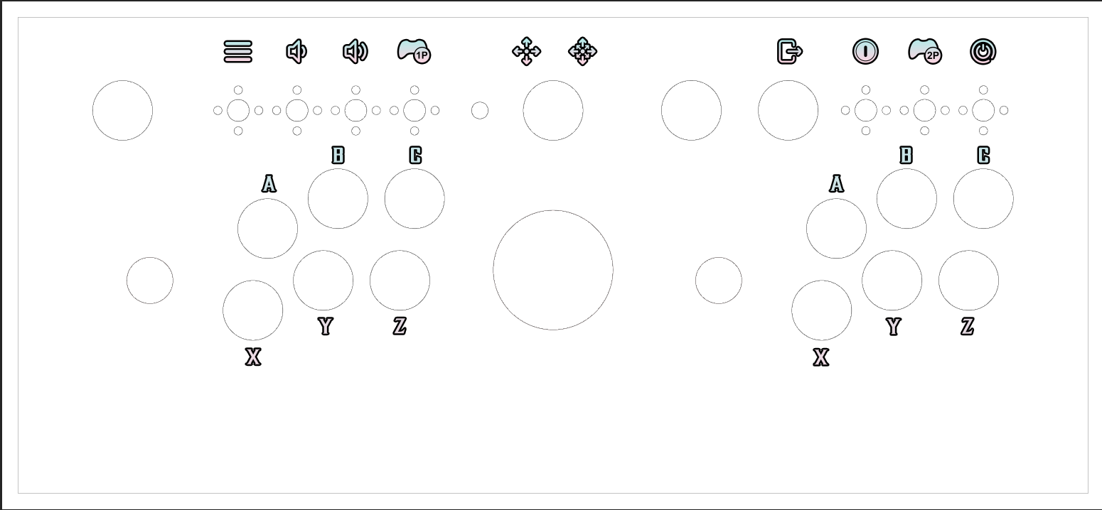 GRS IiRcade Overlay - Upload Your Own Background - GameOnGrafix GRS IiRcade Overlay - Upload Your Own Background - GameOnGrafix