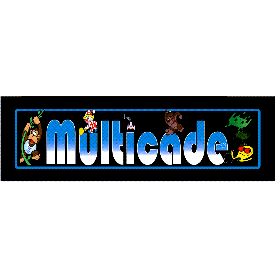 Coinop's Multicade Marquee - GameOnGrafix
