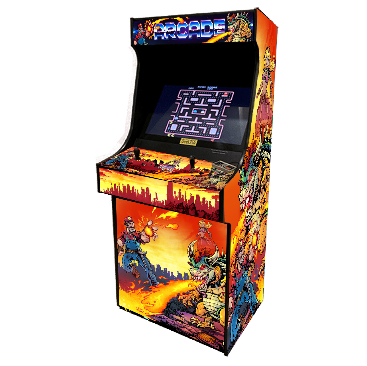 Mario Geek Pub Kit By Flyland - GameOnGrafix