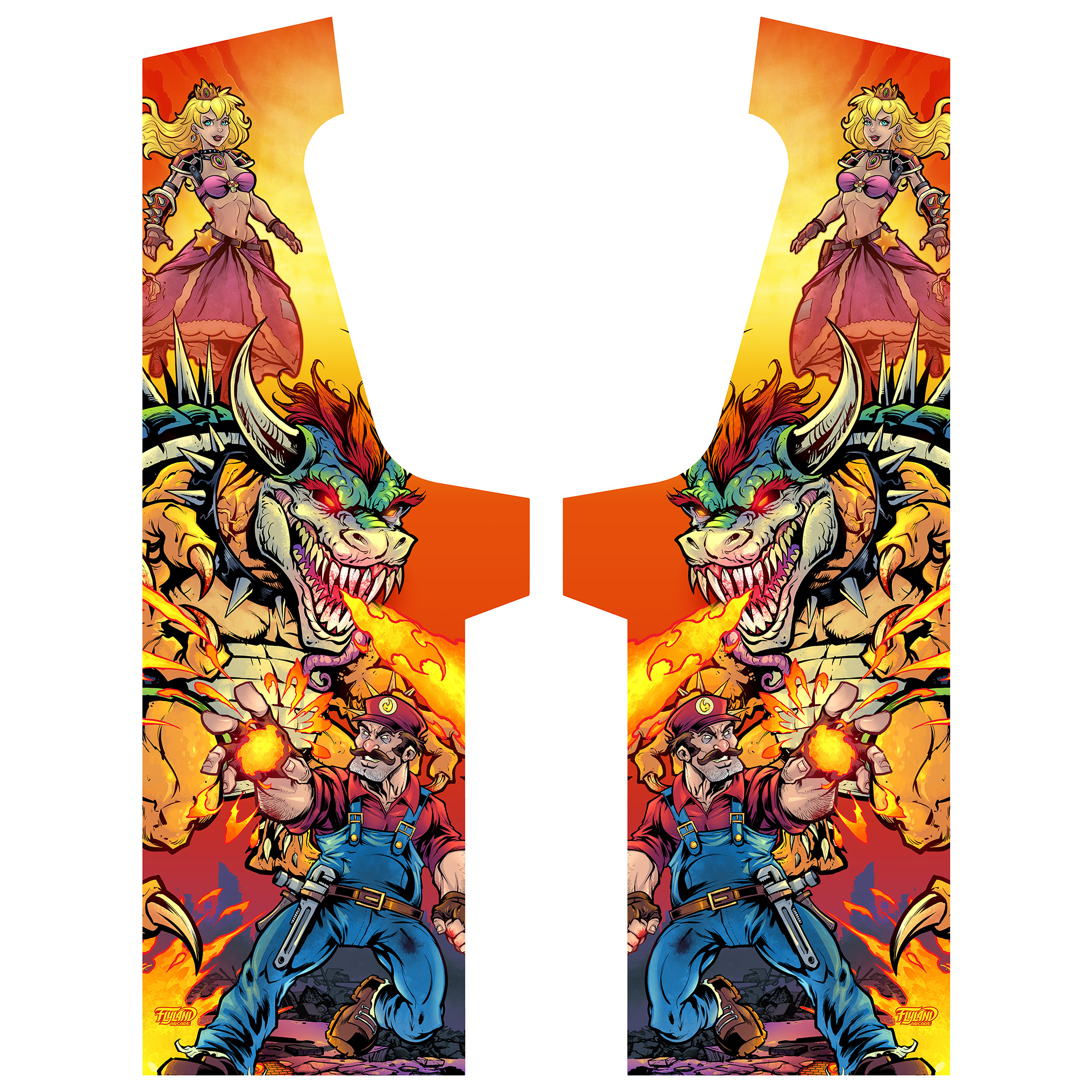 Mario Geek Pub Kit By Flyland - GameOnGrafix