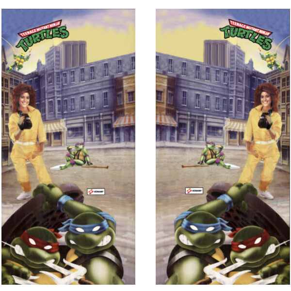 TMNT Side Art - Bargain Bin - Original Size - GameOnGrafix