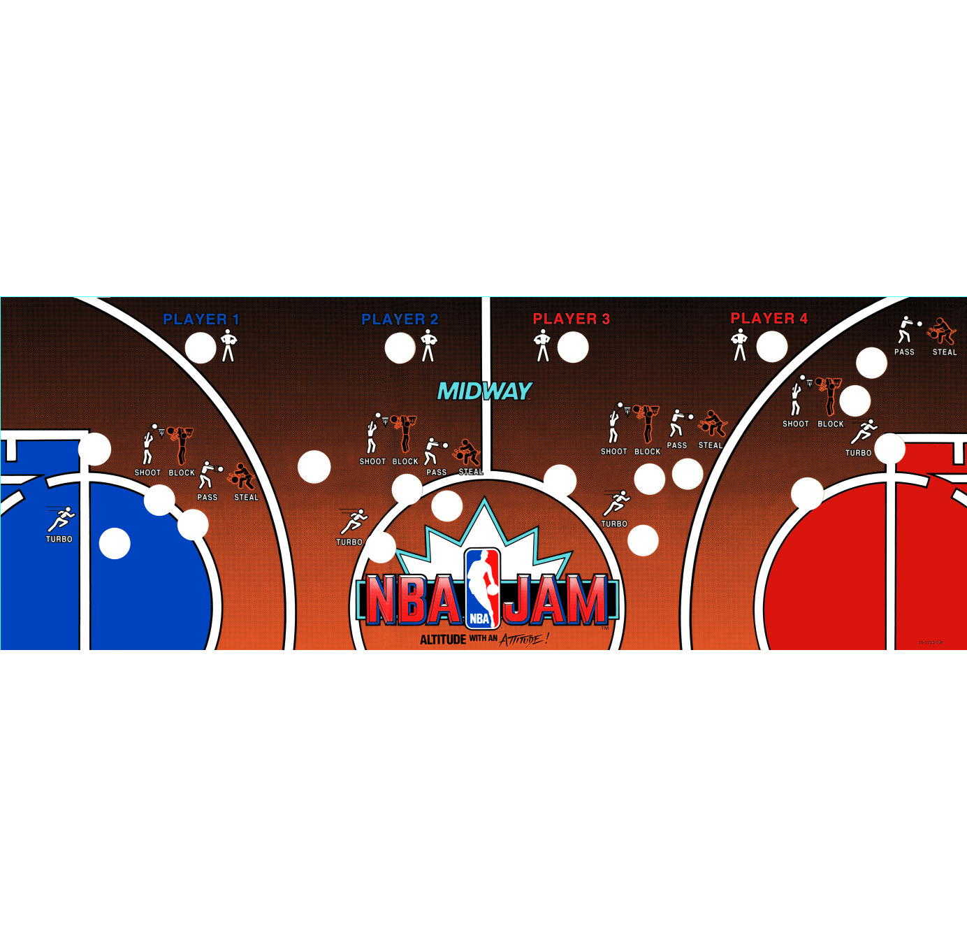 NBA Jam Control Panel CPO - GameOnGrafix